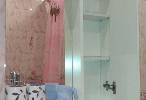 Шкафчик в ванную с зеркалом и подсвета