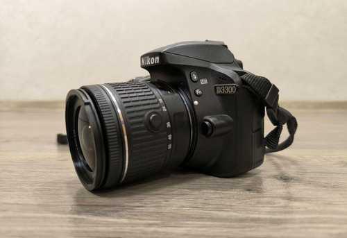 Nikon D3300 + 18-55mm AF-P VR пробег 9480 кадров