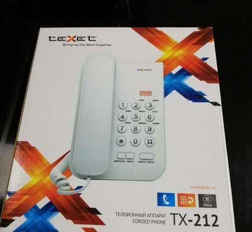 Кнопочный телефон texet TX-212
