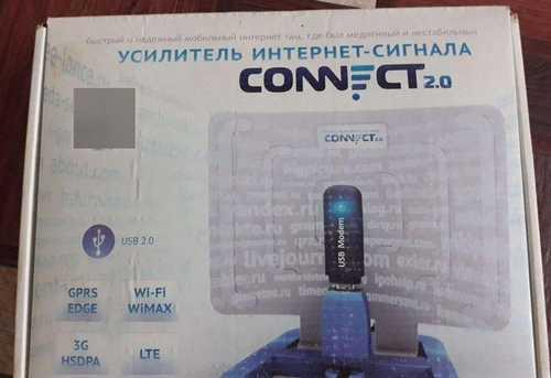 Усилитель интернет сигнала connect 2.0 + Модем