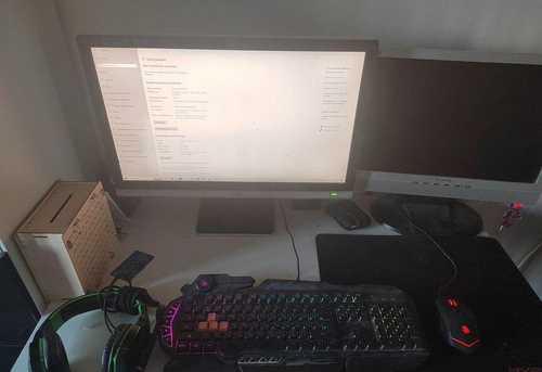 Игровой компьютер с монитором полный комплект