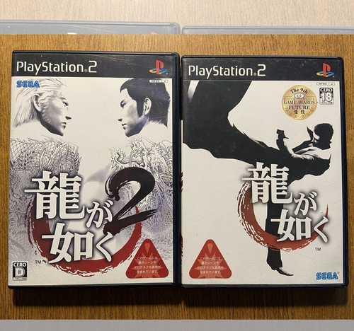 Yakuza 1 & 2 PS2 ntsc-J