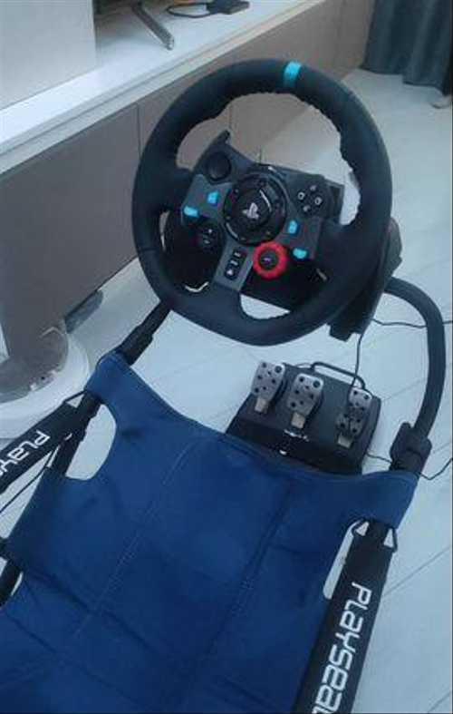 Playseat Challenge и руль Logitech G29