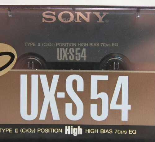 Sony UX-S54 Аудиокассета запечатанная