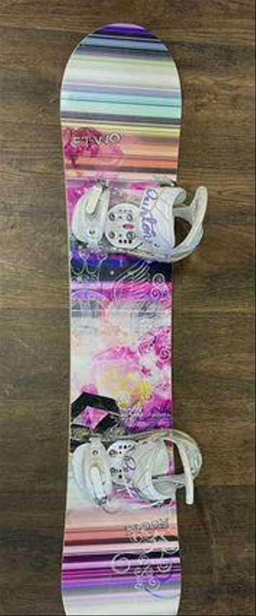 Сноуборд FTwo Bloom 137 + крепы Burton Citizen M