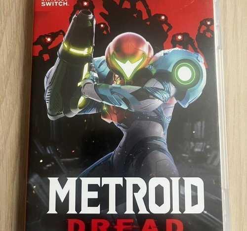 Metroid Dread картиридж Nintendo switch