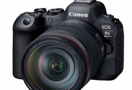 Беззеркальный фотоаппарат Canon EOS R6 Mark II Kit