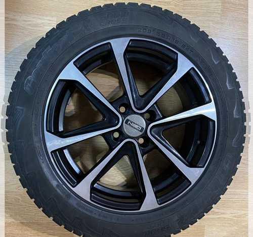 Комплект зимних колес с дисками 205/55R16 94T