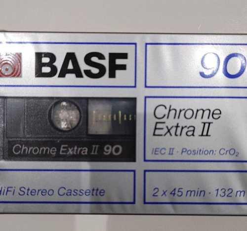 Аудиокассеты новые Basf Chrom Extra II 90