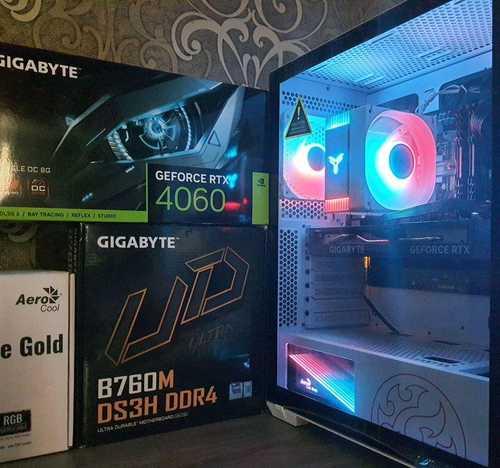 Мощный RTX4060 Ventus3X Core i5 13400F/1TB/B760