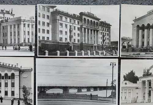 Старые открытки с Новосибирском, 1950-е годы
