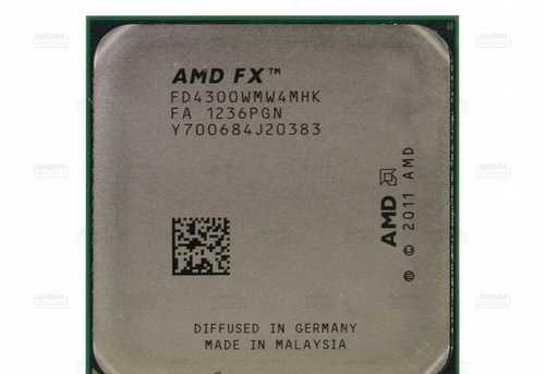 AMD FX-4300 Socket AM3+ 3.80/4.00GHz Turbo 4 ядра