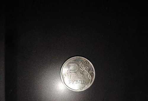 Монета 1 рубль 2014 с буквой Р