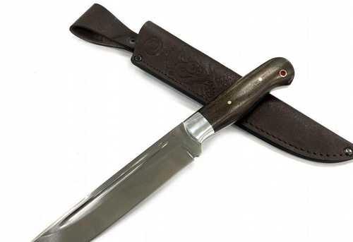 Нож Оборотень цельнометаллический, Х12мф, венге