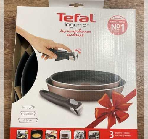 Набор сковородок tefal со съемной ручкой