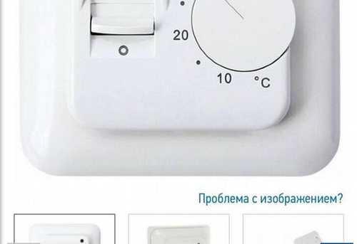 Терморегулятор для теплого пола белый