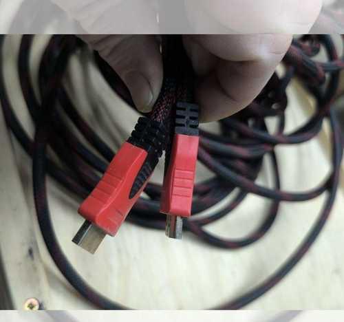 Кабель hdmi 15 метров перебитый