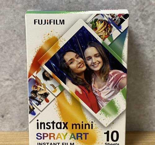 Фотобумага Fujifilm Instax Mini, Spray Art 4547410484014-u1