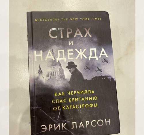 Книга Страх и Надежда Эрик Ларсон