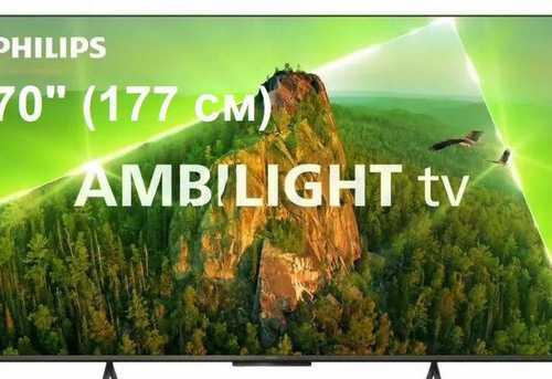 Телевизор Philips 70PUS8108/60, 70"(178 см),UHD 4К