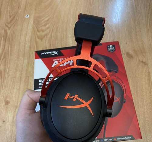 Наушники HyperX Cloud Alpha, red