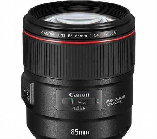 Canon EF 85mm f/1.4L IS USM (Абсолютно новый)