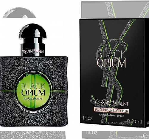 Парфюм Yves Saint Laurent Black Opium Green