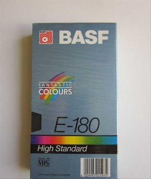 Видеокассета basf E-180 (новая, запечатанная)