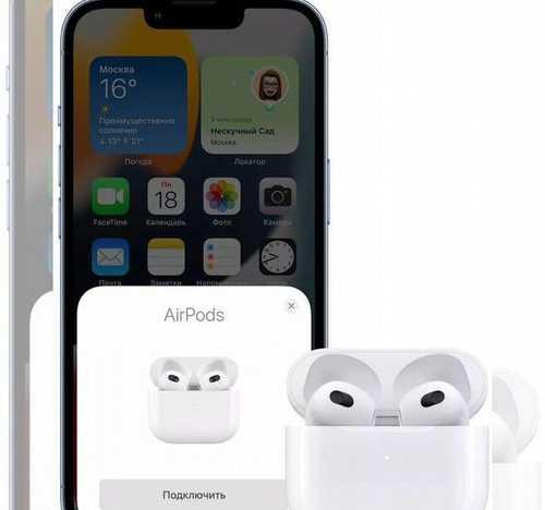 Беспроводные наушники apple airpods 3