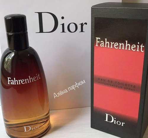 Dior Fahrenheit 100 ml Парфюм Мужской