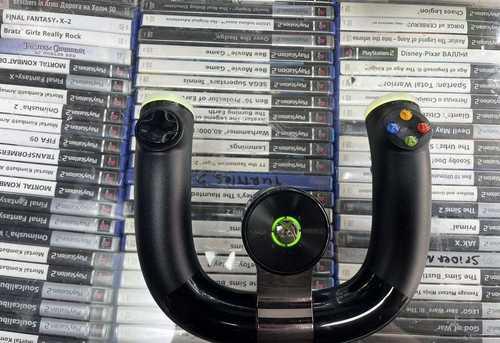 Руль Xbox 360 беспроводной штурвал xbox 360