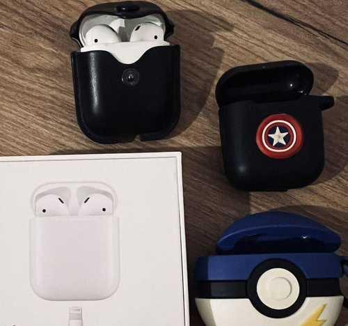 Беспроводные наушники apple airpods