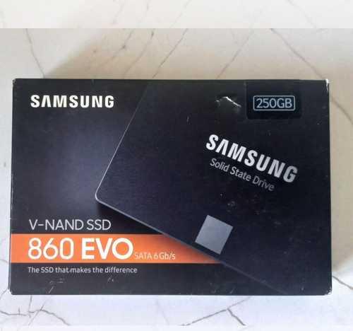 SSD-диск Samsung 860 EVO 250 гб MZ-76E250BW