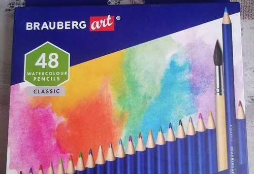 Акварельные карандаши Brauberg Art