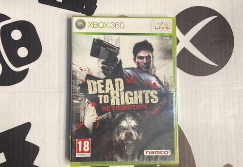 Dead to rights xbox 360 new