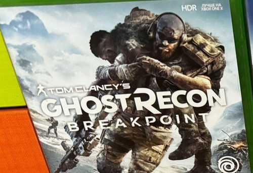 Игра Ghost Recon Breakpoint на xbox one