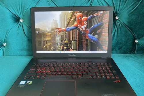 Игровой Asus ROG GL552 GTX FHD IPS SSD