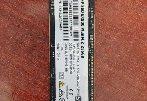 Ssd HP EX900 Plus m.2 256gb