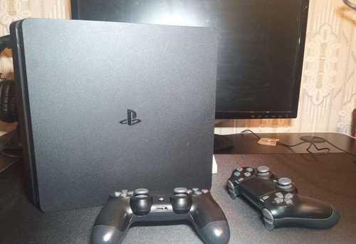 Sony PS4 slim 1tb + игры