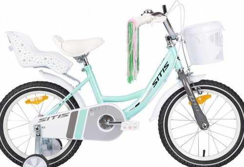Велосипед sitis marie 16" (2023) Mint Vor513