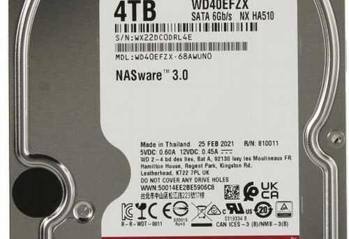 Жесткий диск 3.5" Western Digital Red Plus 4 Тб WD