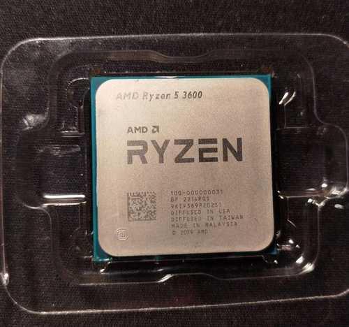 Процессор amd Ryzen 5 3600
