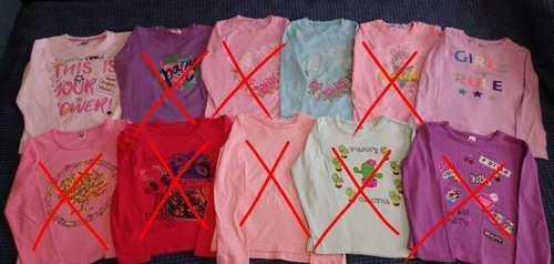 Одежда пакетом для девочки р.128-134, р.116-122