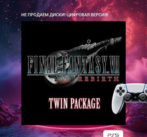 Final fantasy VII remake and rebirth Twin Pack PS5