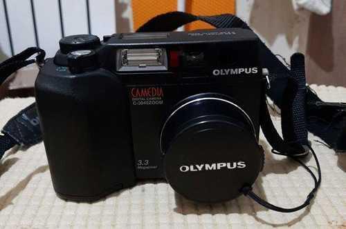 Раритетный цифровой фотоаппарат Olympus C-3040