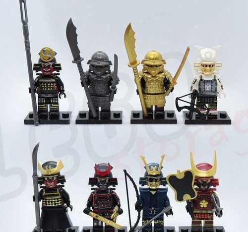 Lego Минифигурка Японский Самурай Japanese Samurai