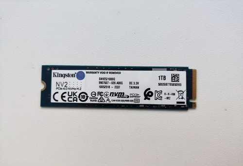 NVMe SSD Kingston NV2 на 1тб