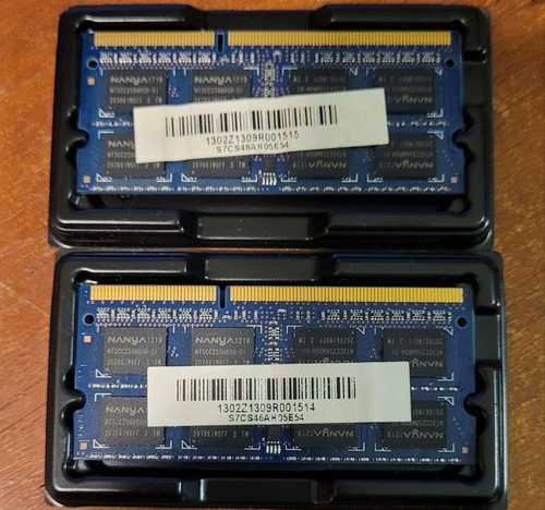 Оперативная память DDR3 4GB sodimm