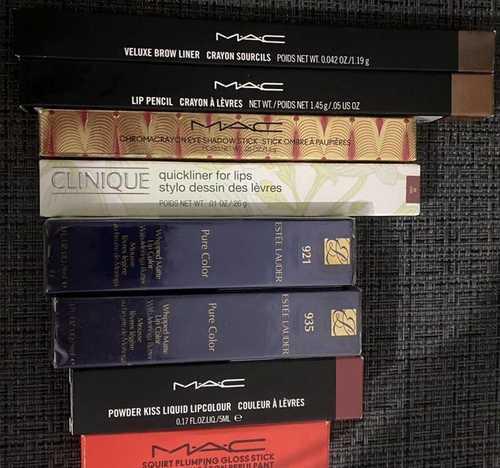 Декоративная косметика MAC,clinique,estee lauder