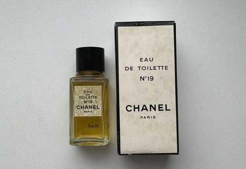 Chanel но 19 eau de toilette 19 мл винтаж 1975